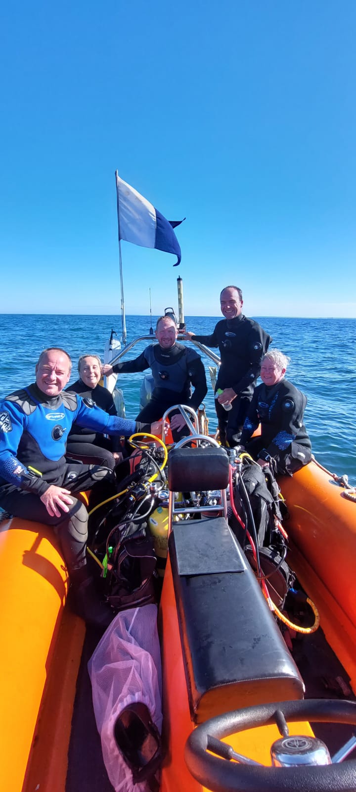 The Anchor Wreck, Sea Palling - 10th July 2022 - Lowestoft Sub Aqua ...